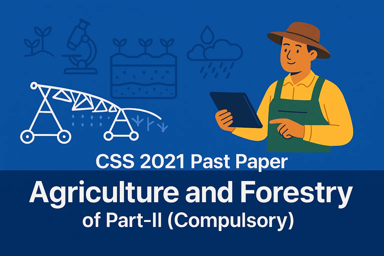 CSS Past Paper 2021 Agriculture and Forestry Descriptive